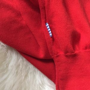 Faconnable | Sweaters | Faconnable Mens Vneck Red Sweater | Poshmark